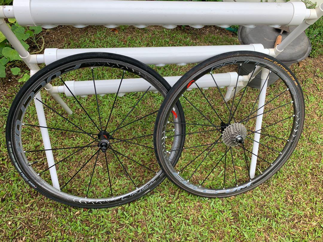 Fulcrum Racing Zero Carbon Rim Wheelset, Sports Equipment, Bicycles ...
