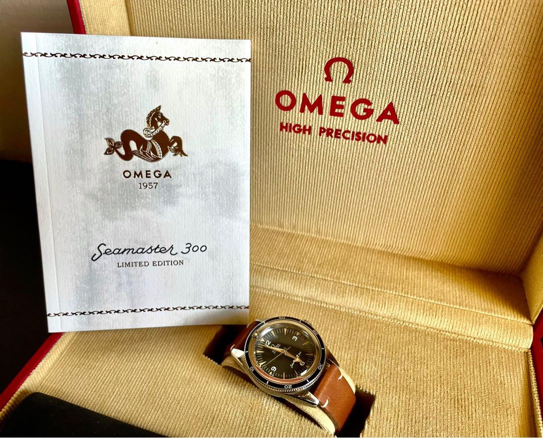 [Full set] Omega Seamaster 300 Co-Axial Master Chronometer (1957 ...