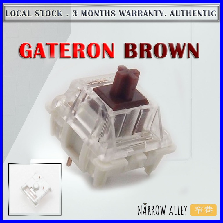 Gateron Brown Switches For Mechanical Keyboard CIY Sockets SMD 3PIN ...