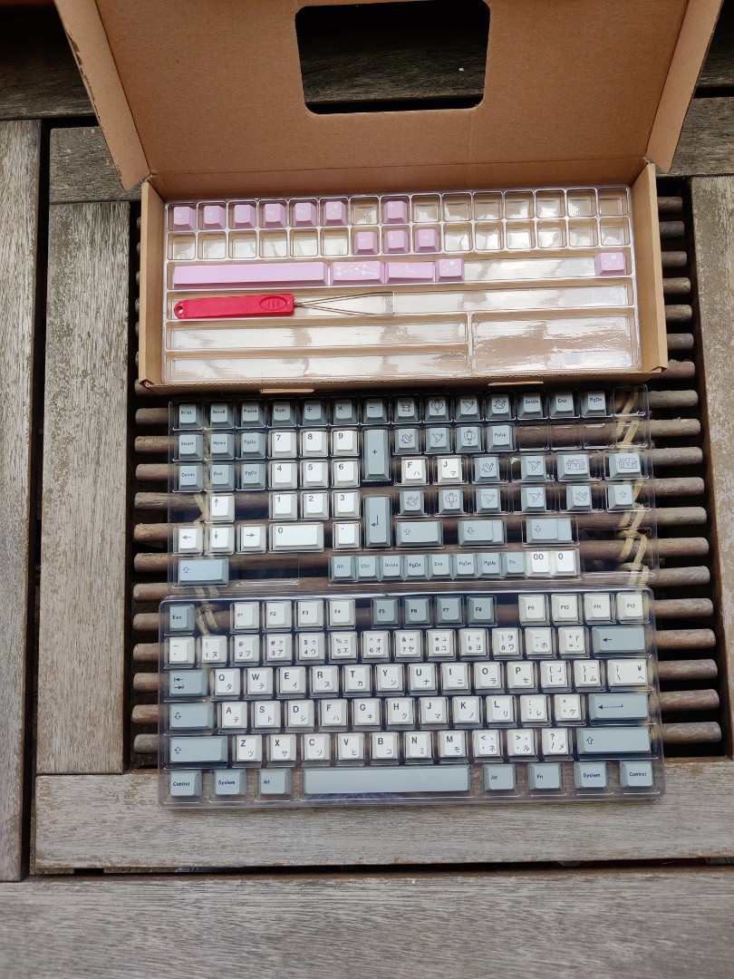 Gmk fuji themed dye sub pbt keycaps jtk kat sp sa kbdfans abs krepublic ...