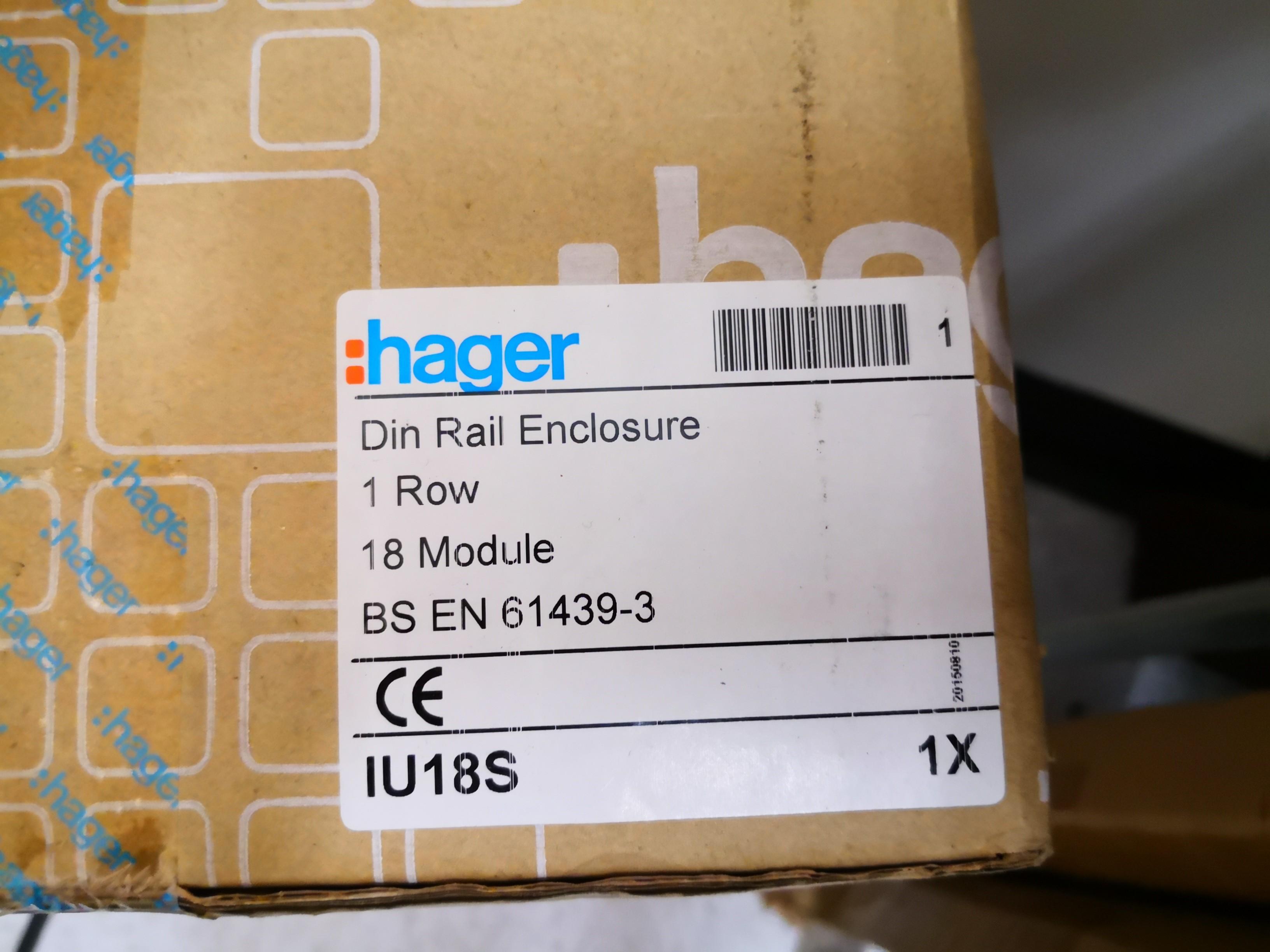 Hager DB box completed set, TV & Home Appliances, Electrical, Adaptors ...