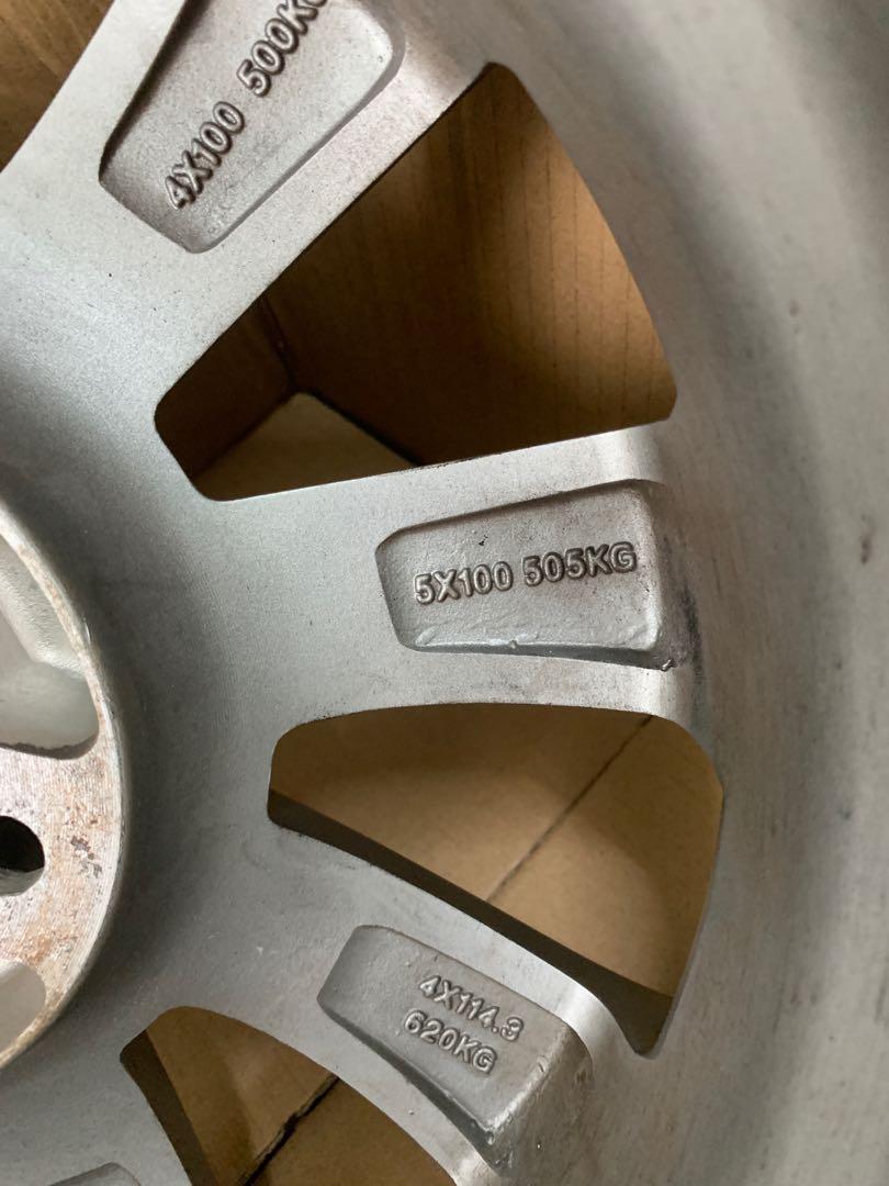 Honda original Rims 15 inch, Car Accessories, Tyres & Rims on Carousell