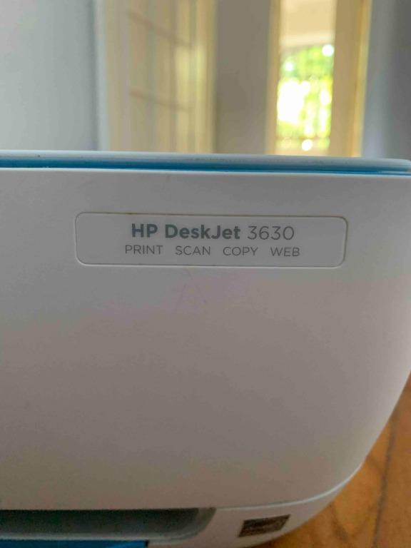 HP DeskJet 3630 Wireless All-in-One Printer, Computers & Tech, Printers ...