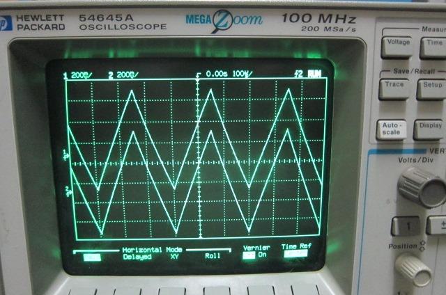 HP/Agilent 54645A 2-Channel 100 MHz Deep Memory and MegaZoom ...