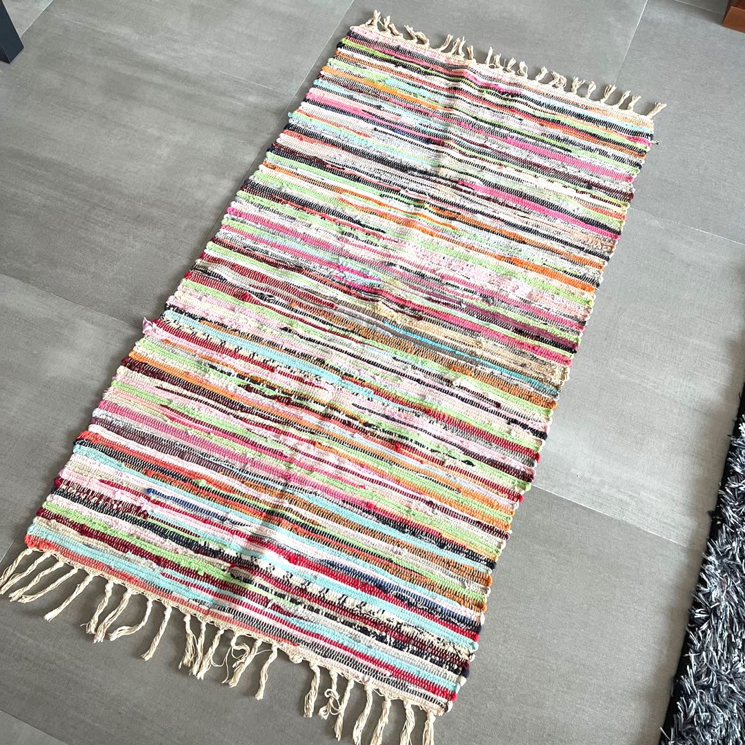 IKEA Colourful Rug, Furniture & Home Living, Home Decor, Carpets, Mats ...