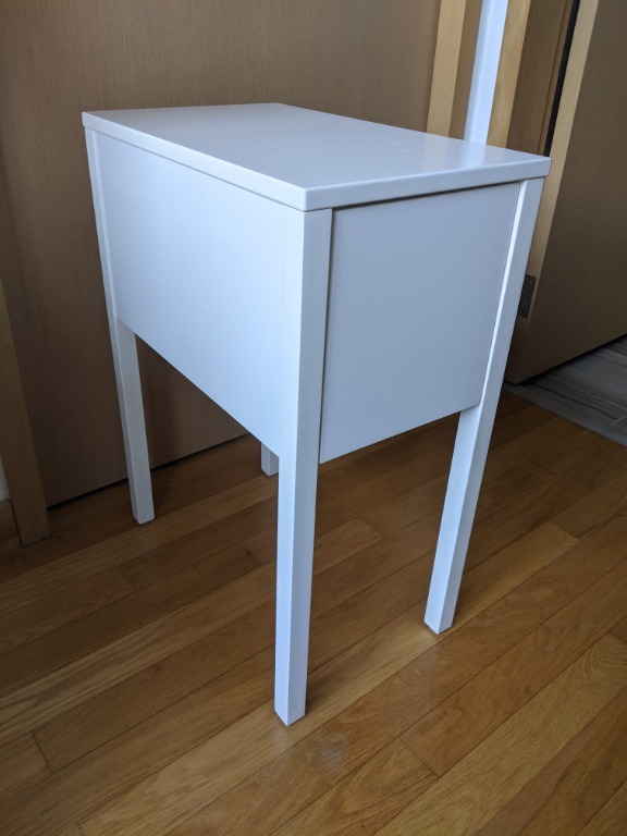 IKEA Nordli bedside table, Furniture & Home Living, Furniture, Tables ...
