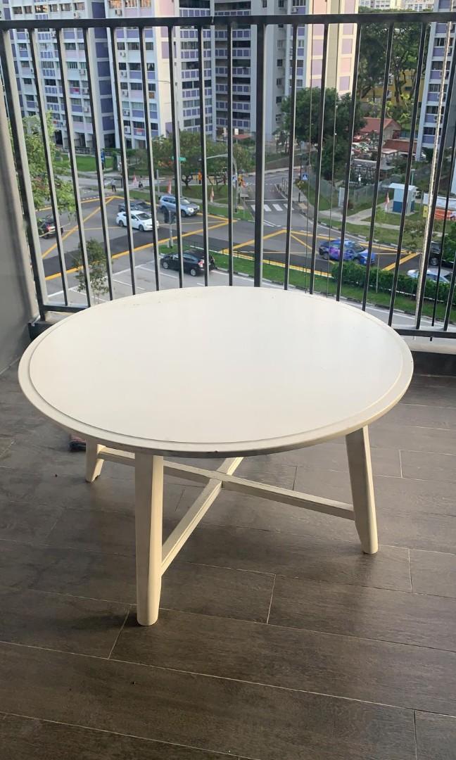 Ikea Round Coffee table, Furniture & Home Living, Furniture, Tables ...