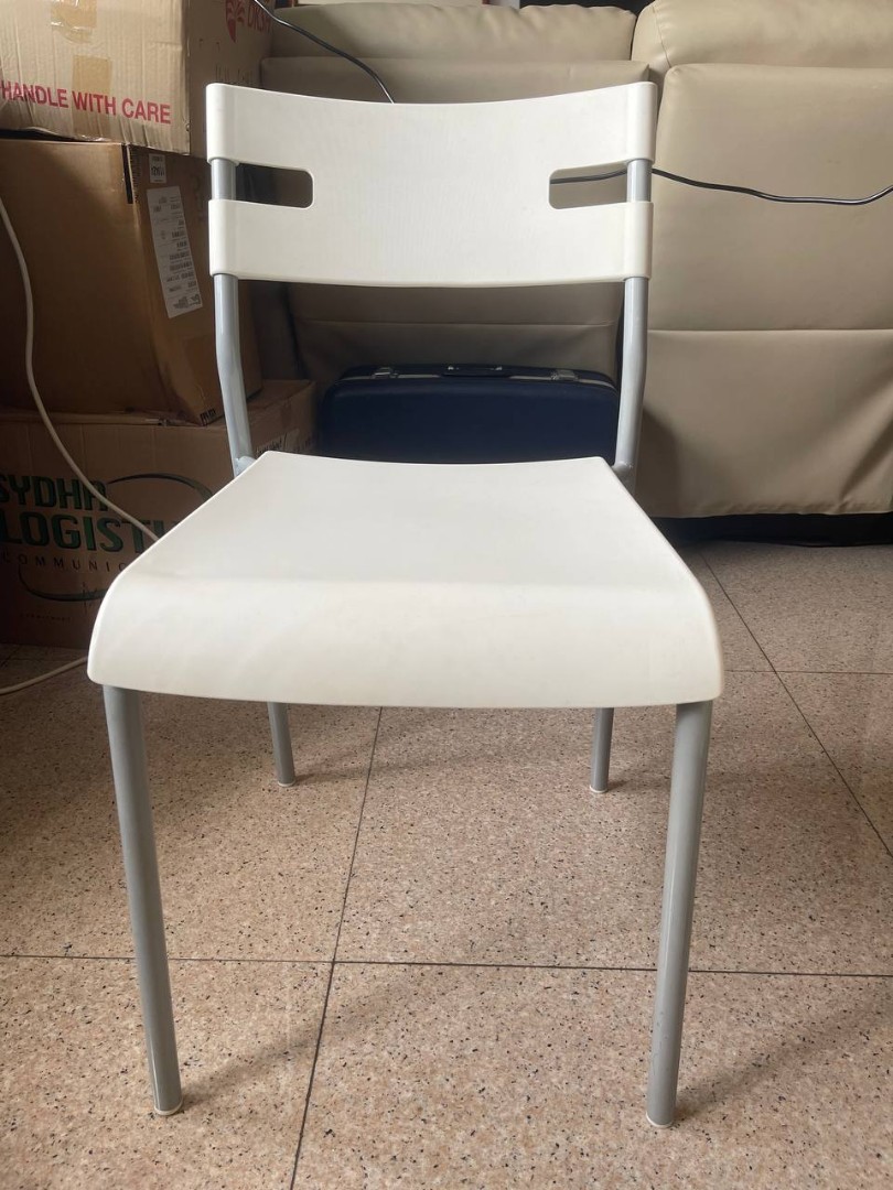 IKEA Stackable chairs, Furniture & Home Living, Furniture, Chairs on ...