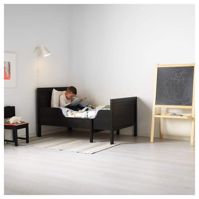Ikea SUNDVIK Extendable bed frame light brown colour IKEA, Furniture ...