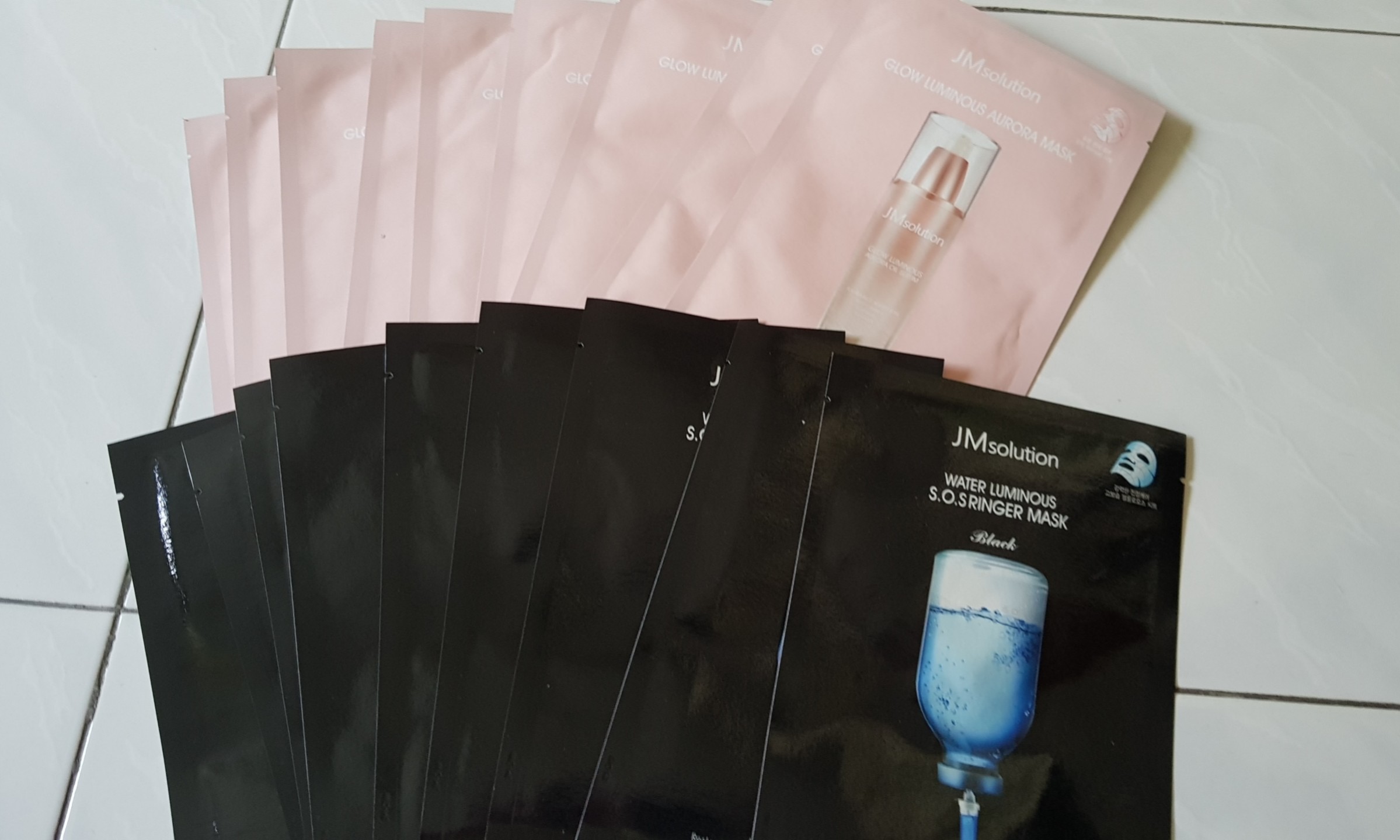 Korean face mask JM solution mask, Beauty & Personal Care, Face, Face ...