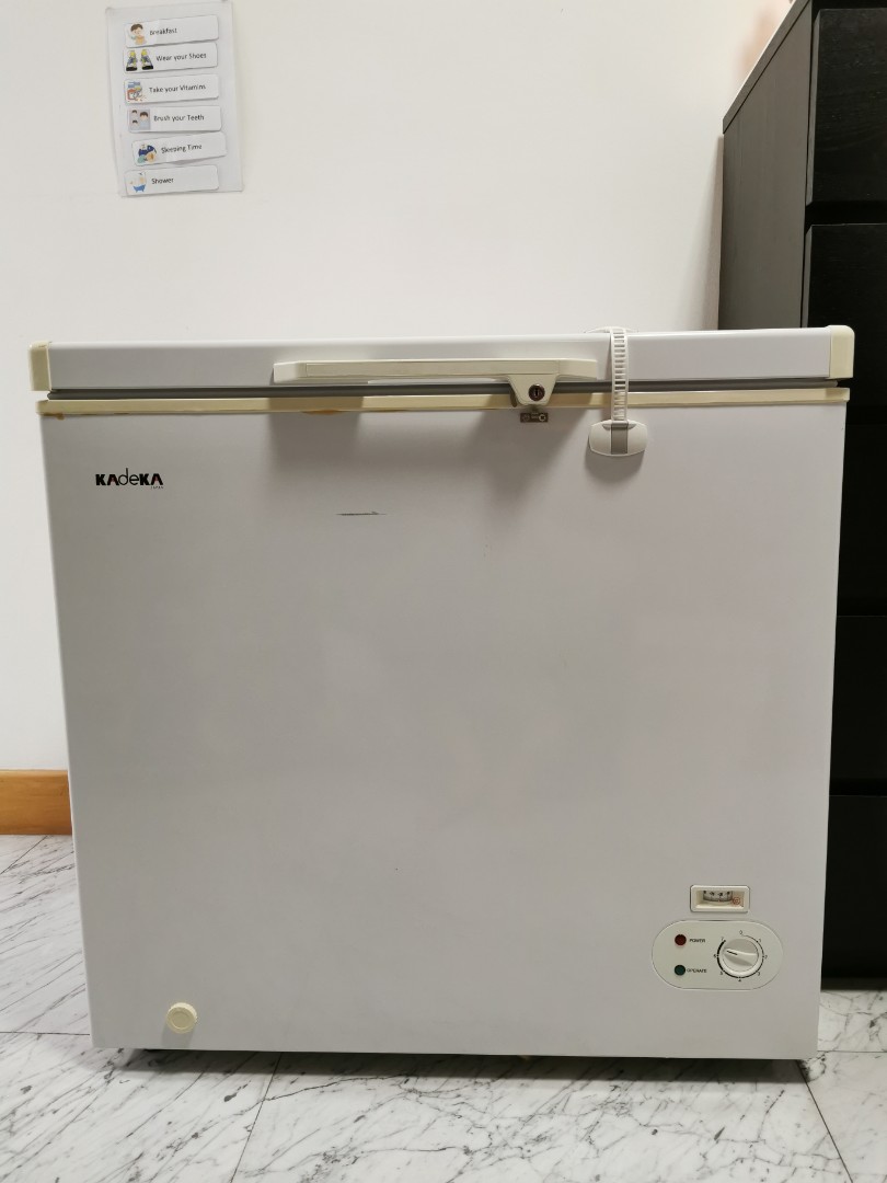 Kadeka Chest Freezer KCF-230, TV & Home Appliances, Kitchen Appliances ...