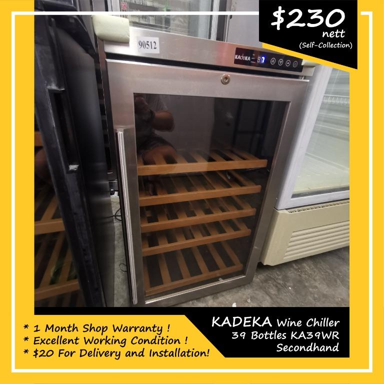 KADEKA Wine Chiller 39 Bottles Capacity KA39WR, TV & Home Appliances ...