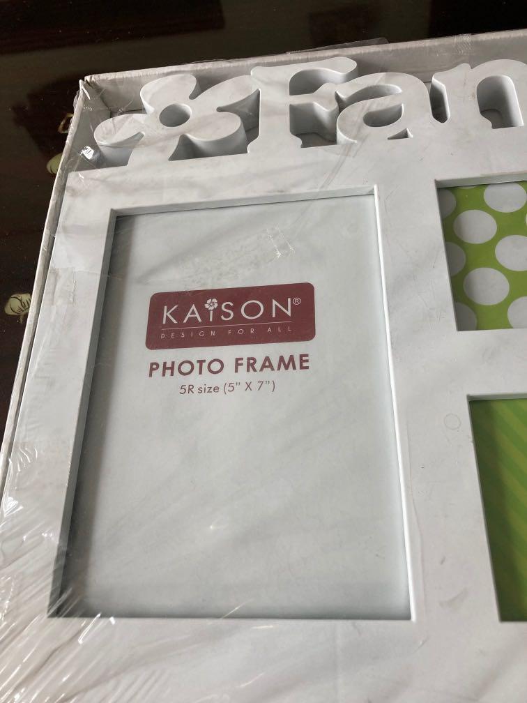 Kaison Family Photo Frame, Furniture & Home Living, Home Decor, Frames ...