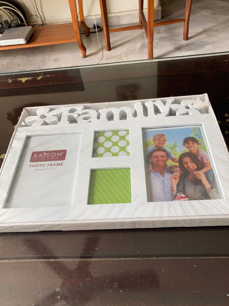 Kaison Family Photo Frame, Furniture & Home Living, Home Decor, Frames ...