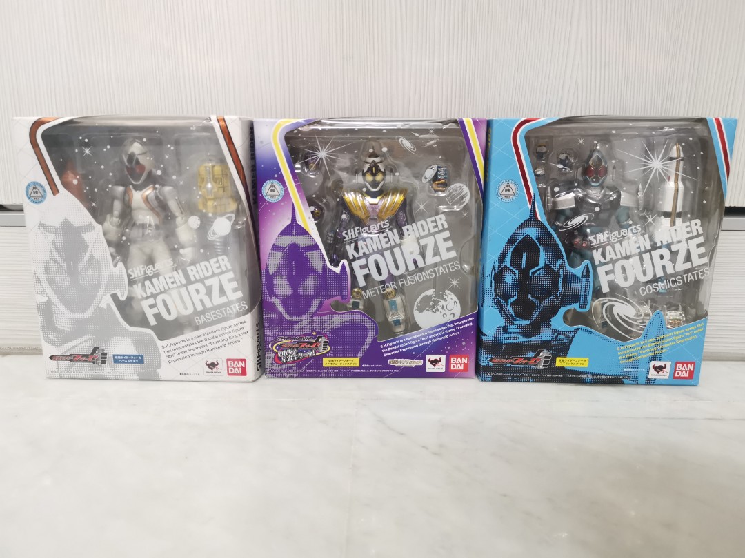 Kamen Rider Fourze shf Basestate Cosmic Meteor Fushion, Hobbies & Toys ...