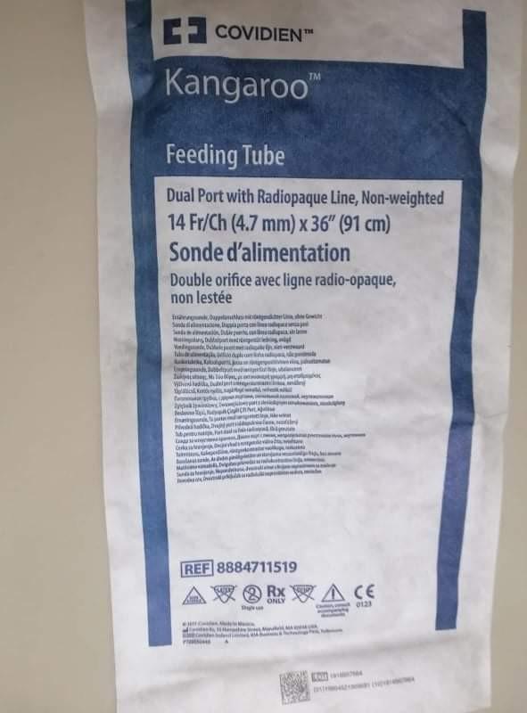 Kangaroo Feeding Tube, Health & Nutrition, Medical Supplies & Tools on ...