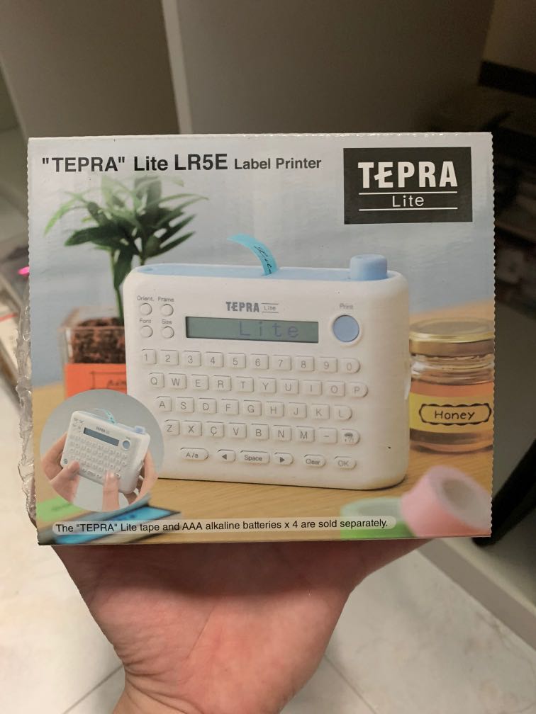 Kingjim Tepra Lite LR5E Label Printer, Hobbies & Toys, Stationery ...