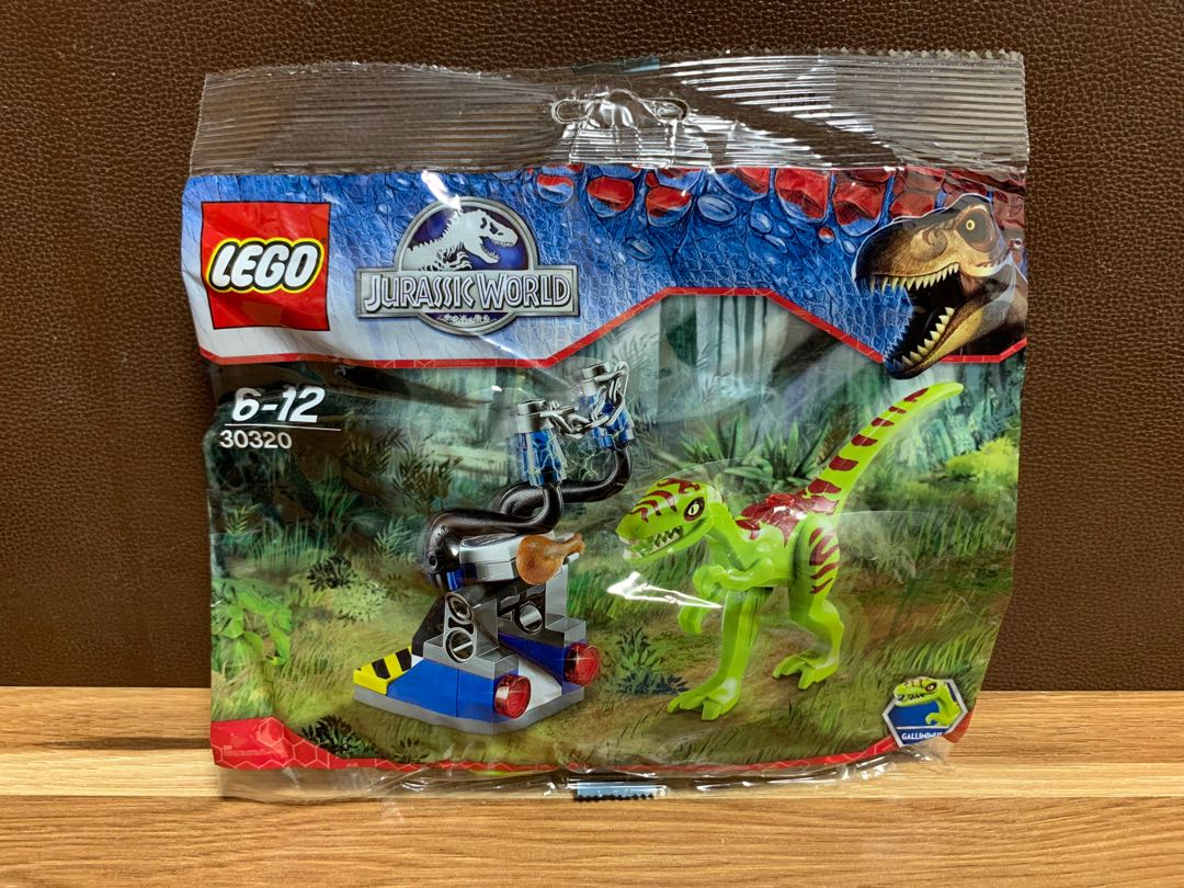 LEGO 30320 JURASSIC WORLD GALLIMIMUS TRAP POLYBAG, 興趣及遊戲, 玩具 & 遊戲類 ...