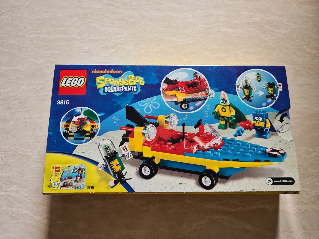 Lego 3815 Spongebob Squarepants Heroic Heros of the Deep, Hobbies ...