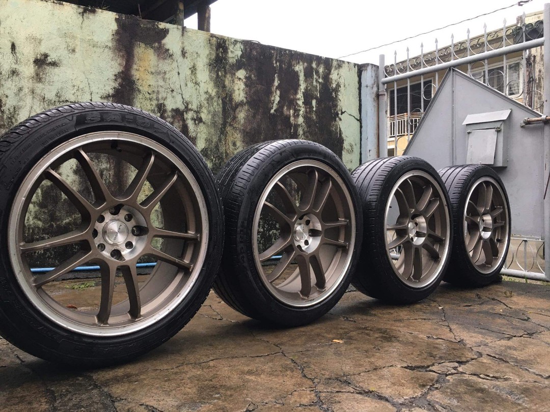 Lenso Mags 18s, Car Parts & Accessories, Mags and Tires on Carousell