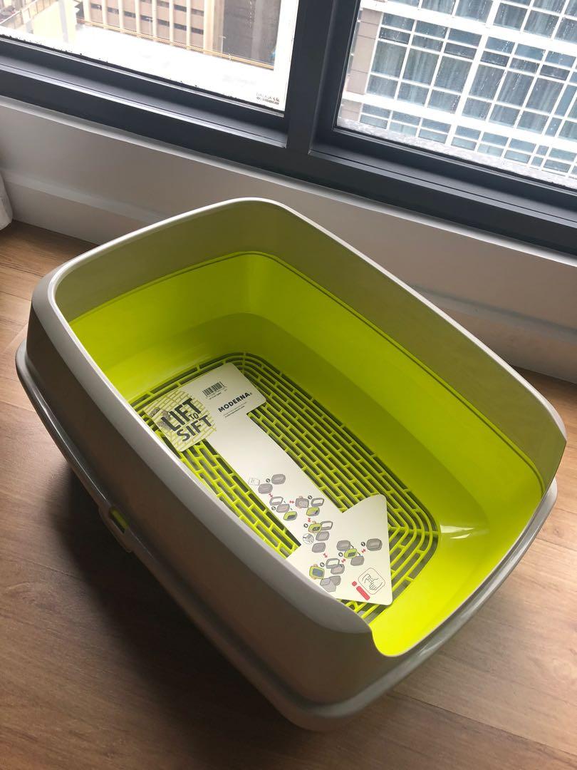 Litter Box - JUMBO Moderna Lift to Sift, Pet Supplies, Homes & Other ...