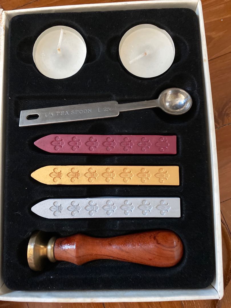 Letter M seal wax stamp set, Hobbies & Toys, Stationery & Craft, Craft ...