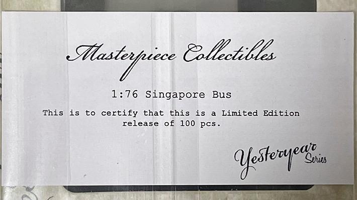 Masterpiece Collectibles SG SBS 1/76 & 1/43 Volvo B57 Yesteryear Series ...