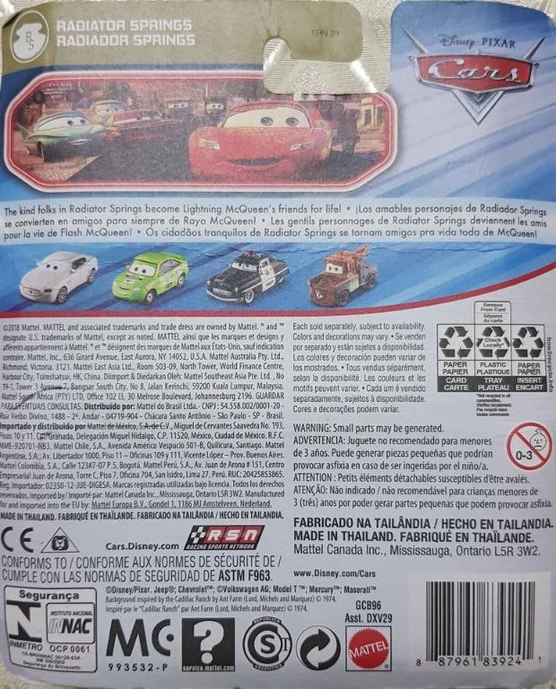 MATTEL Disney Pixar Cars Radiator Springs, Hobbies & Toys, Toys & Games ...