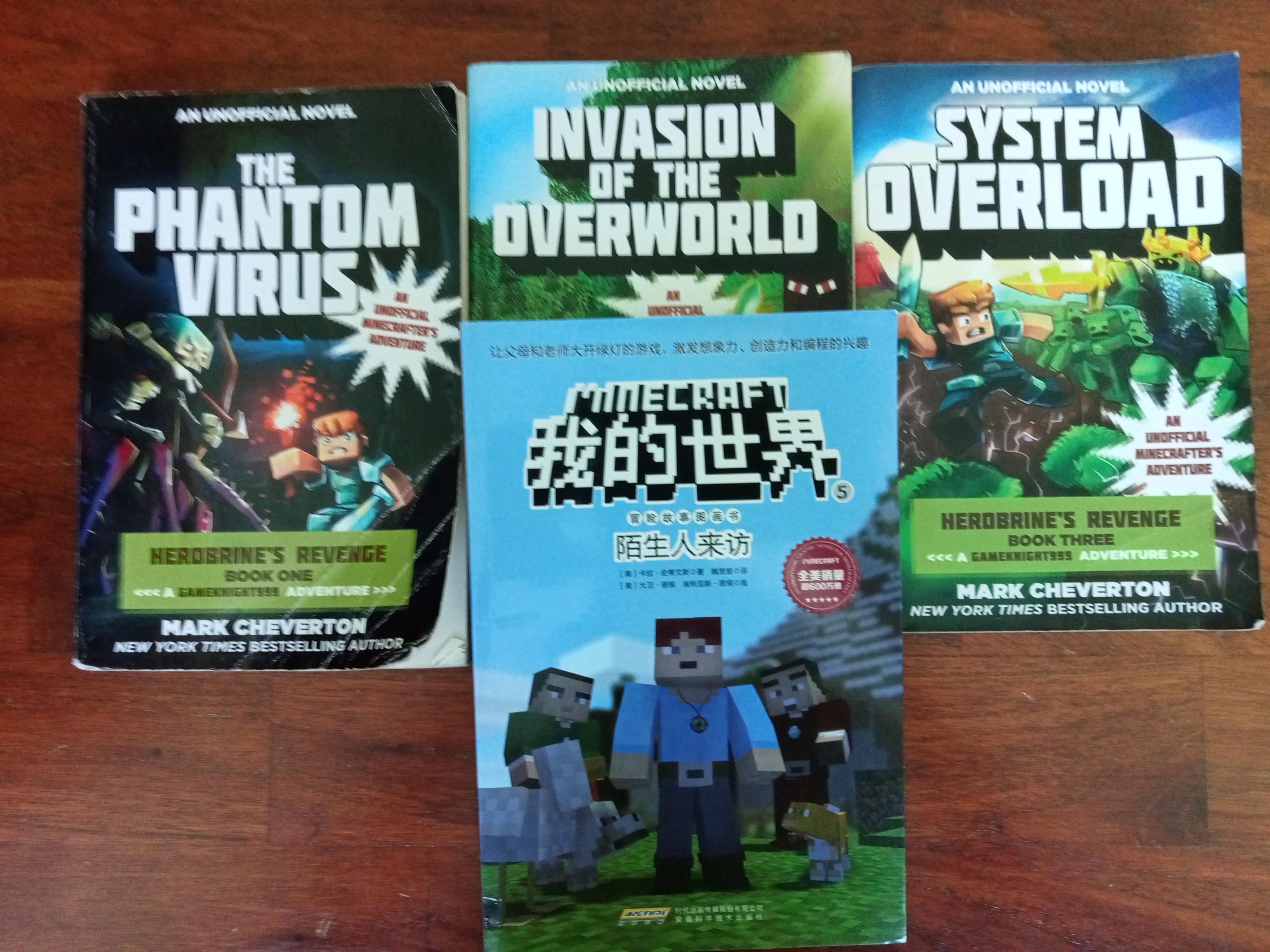 Minecraft books, Hobbies & Toys, Books & Magazines, Children's Books on ...