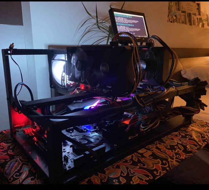 Mining Rig for Sale (1mo. old - 2x 2060 super), Computers & Tech ...