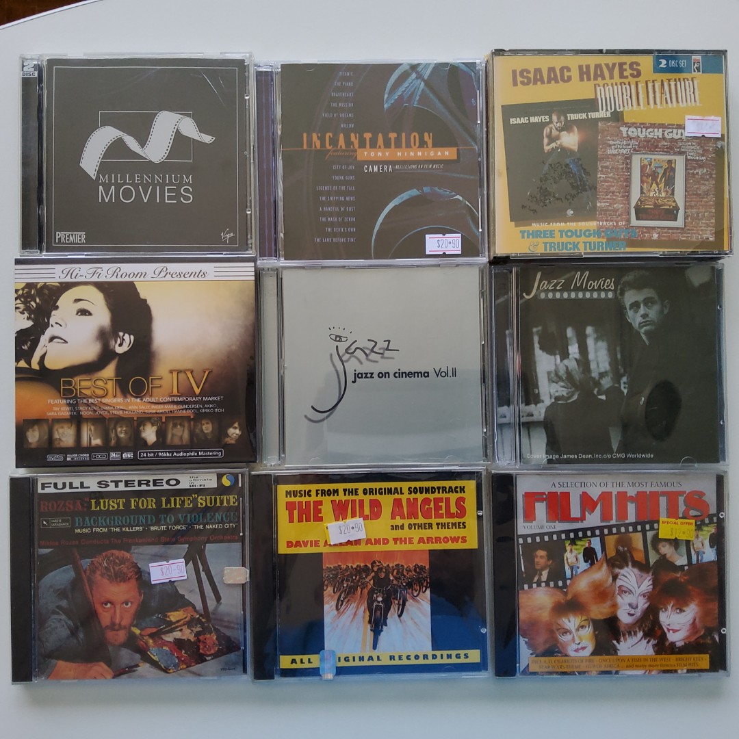 Movie Soundtrack Music CDs Audiophile Compilation Selection Disney Hans ...
