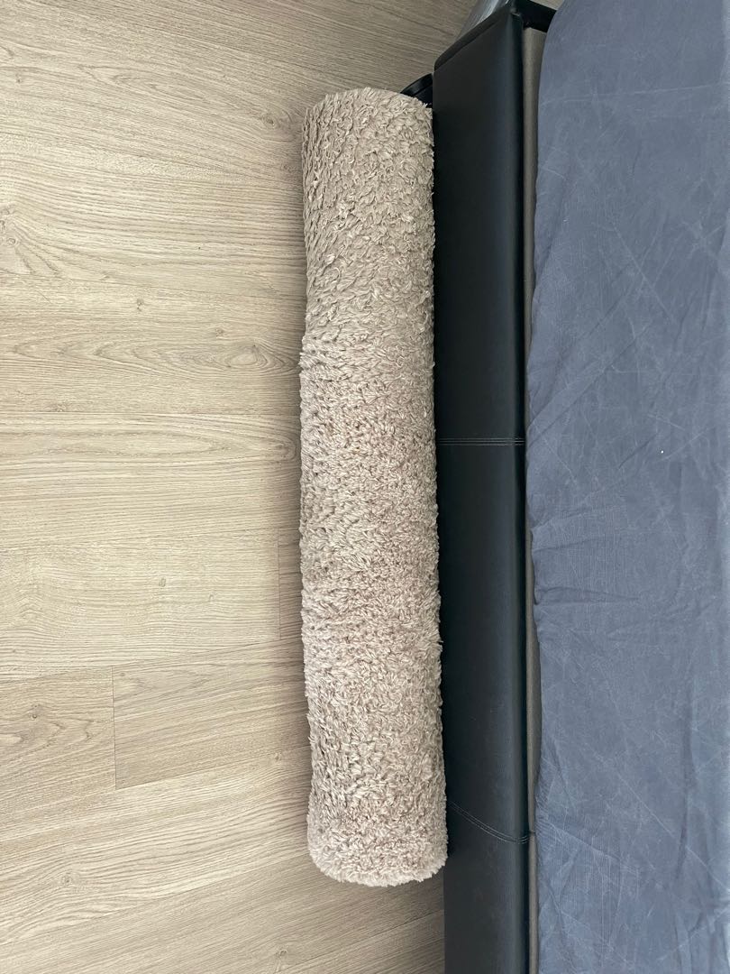 Muji rug beige, Furniture & Home Living, Home Decor, Carpets, Mats ...