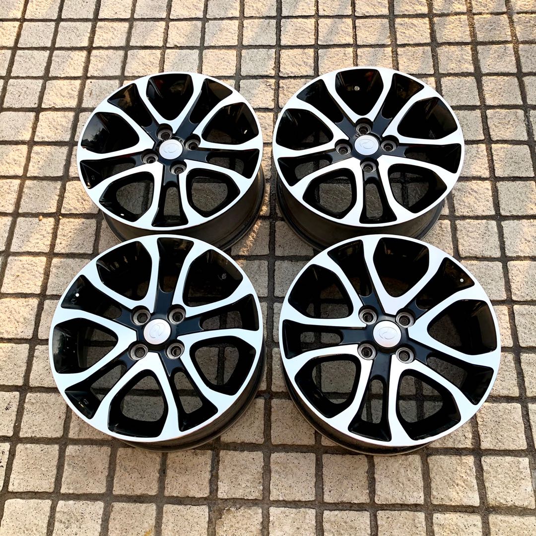 Myvi New Rim Original Perodua, Auto Accessories on Carousell