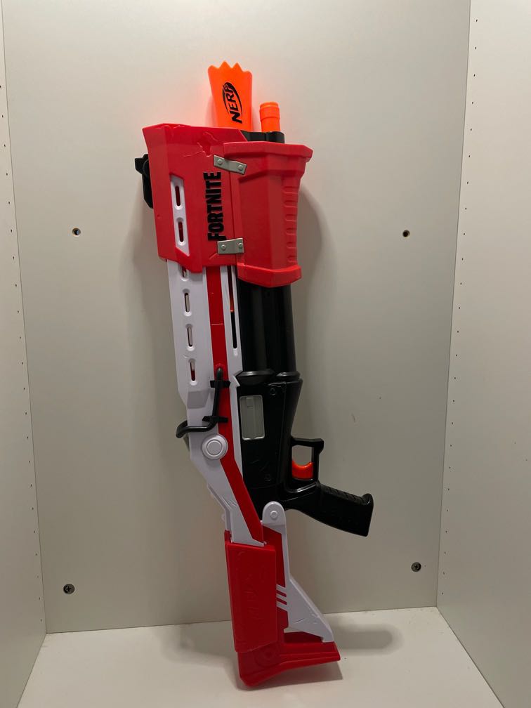 Nerf Pump blaster Fortnite, Hobbies & Toys, Toys & Games on Carousell