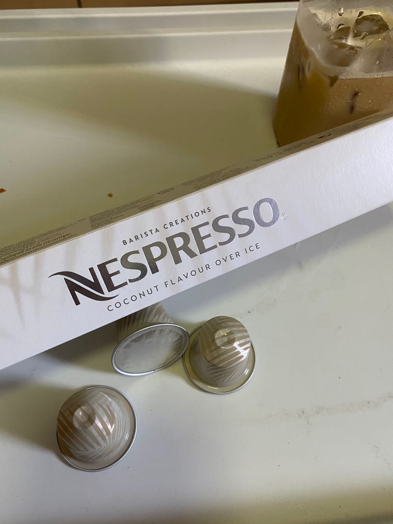 NESPRESSO Coconut Over Ice capsules, TV & Home Appliances, Kitchen ...