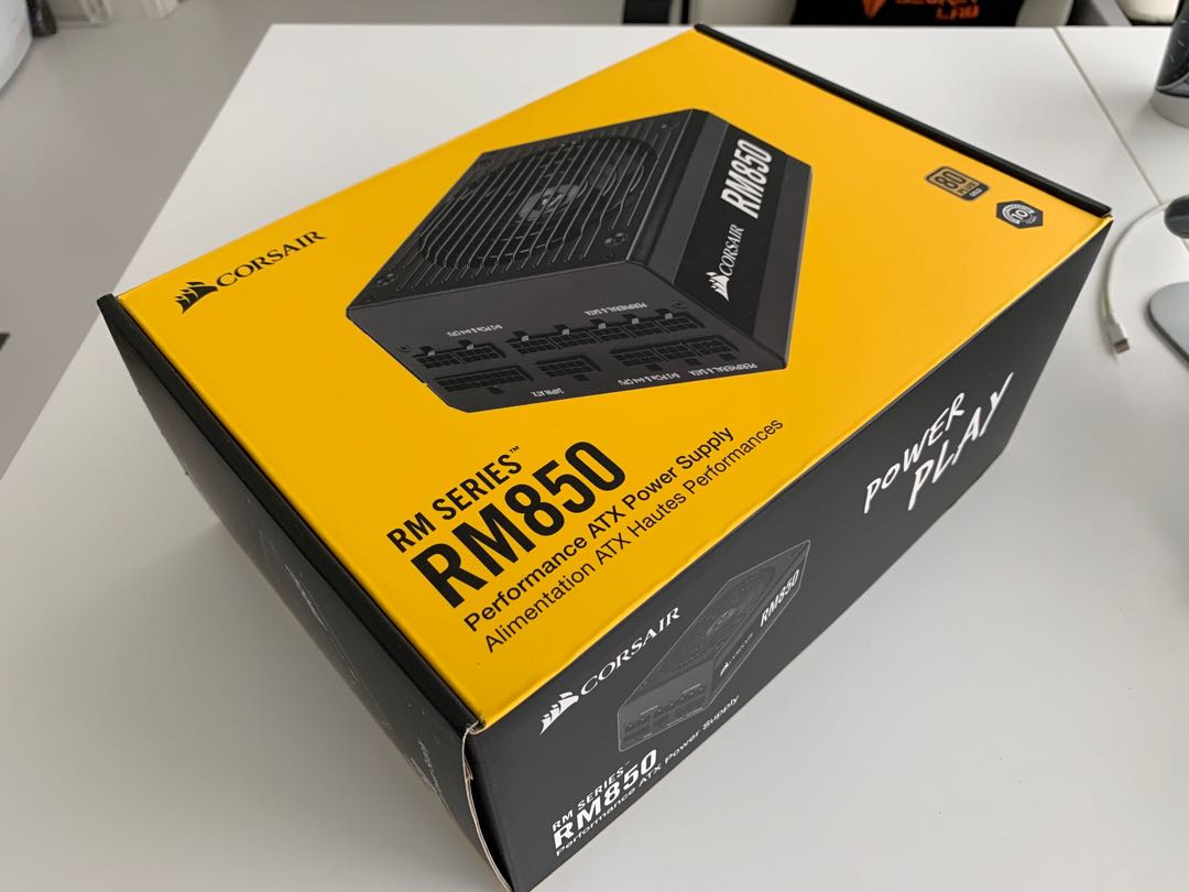 New - Corsair RM850 Gold Power Supply, Computers & Tech, Parts ...