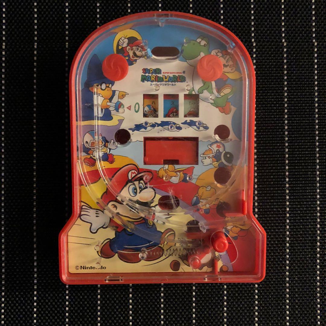 Nintendo Super Mario World Vintage Pinball Pachinko Game, Hobbies ...