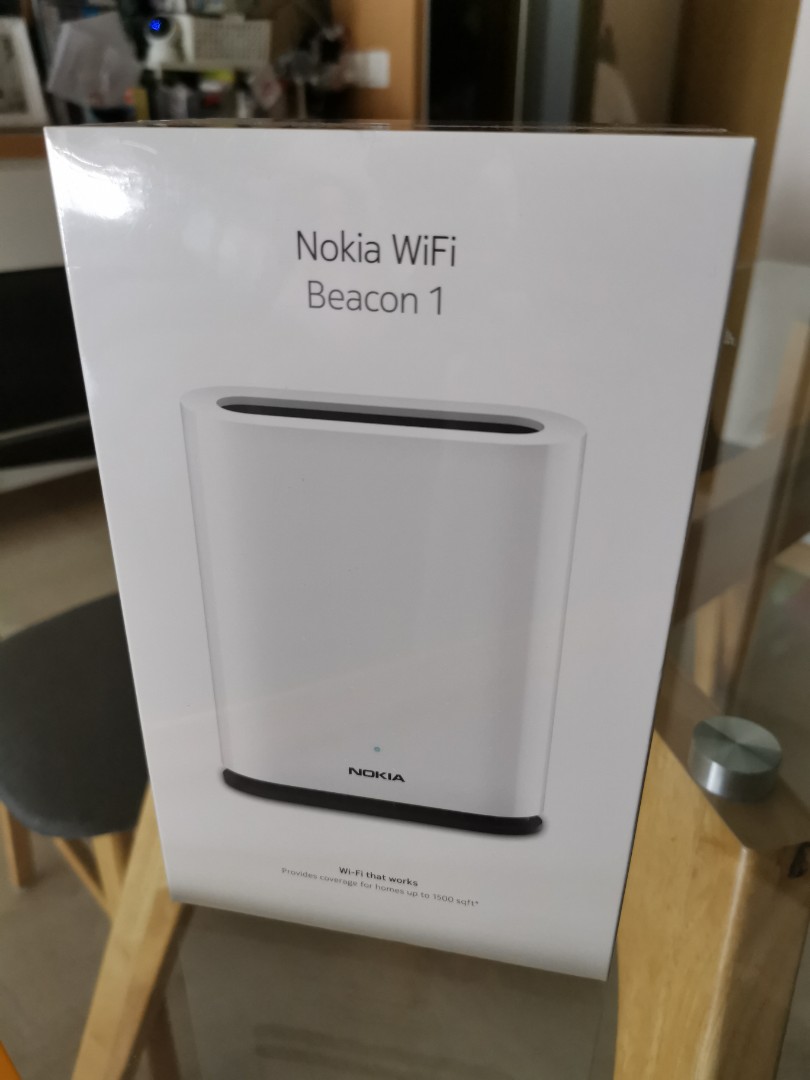 Nokia wifi Beacon 1 router, TV & Home Appliances, TV & Entertainment ...