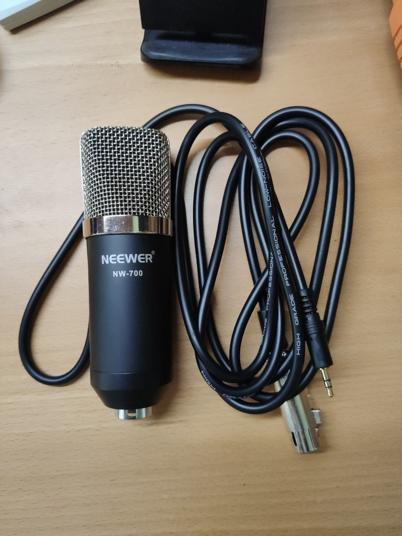 NW-700 Mic condenser mic, Audio, Microphones on Carousell