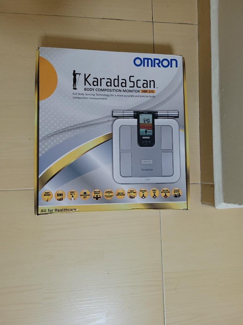 Omron Karada Scan Body Composition Monitor, Health & Nutrition, Health ...