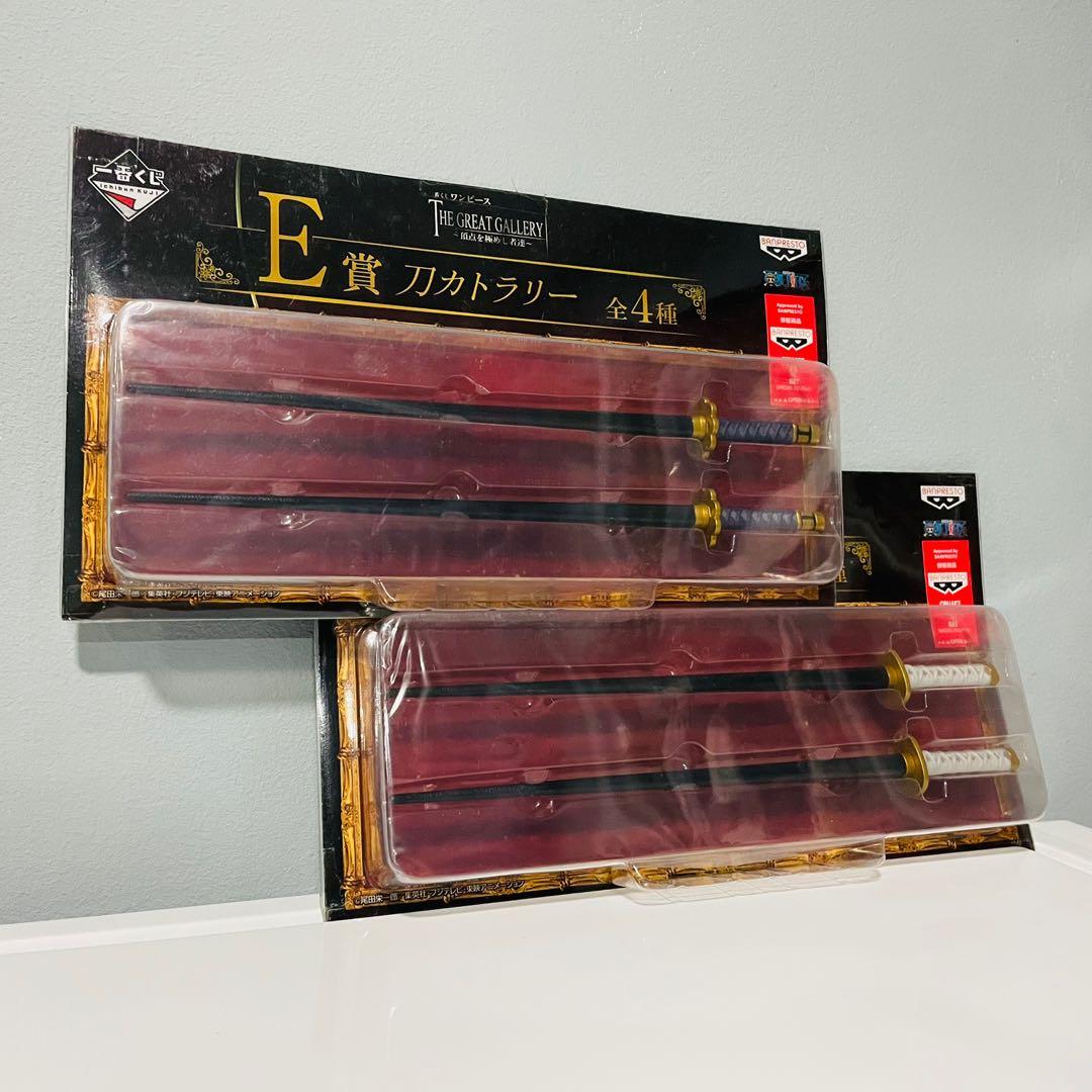 One Piece Chopsticks Katana Design Roronoa Zoro Luffy One Piece Ichiban Kuji Hobbies And Toys