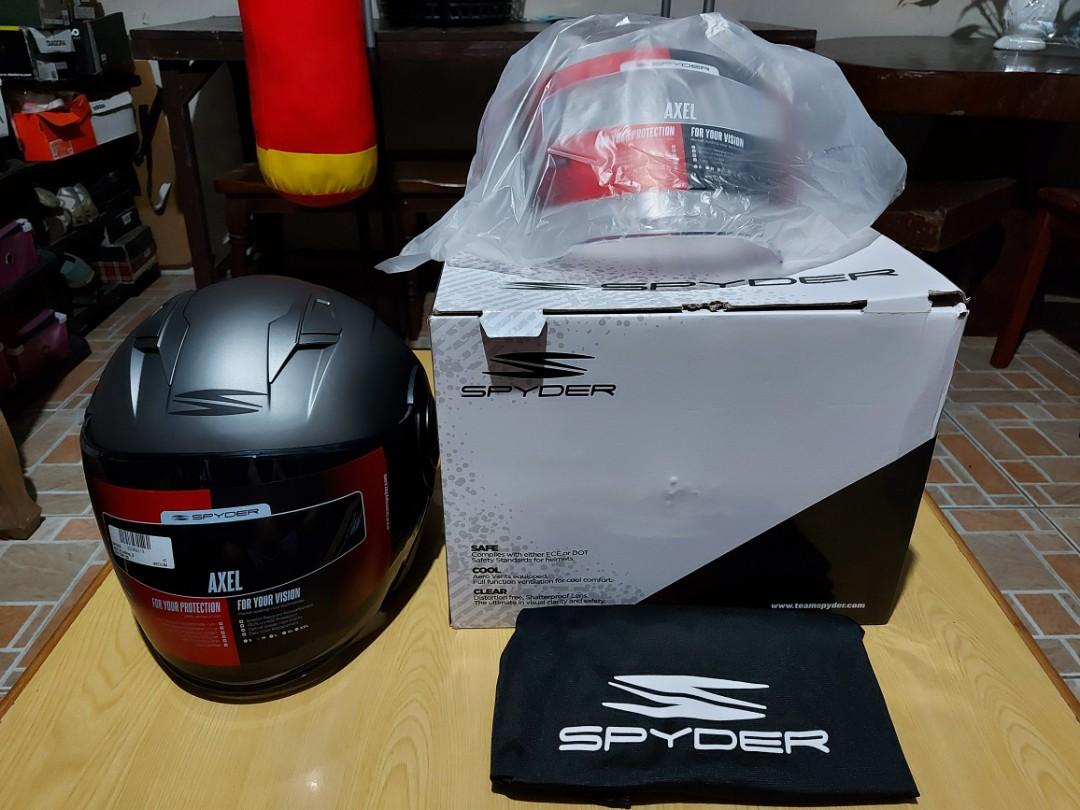 Original Brandnew Spyder Helmet, Motorbikes, Motorbike Parts ...