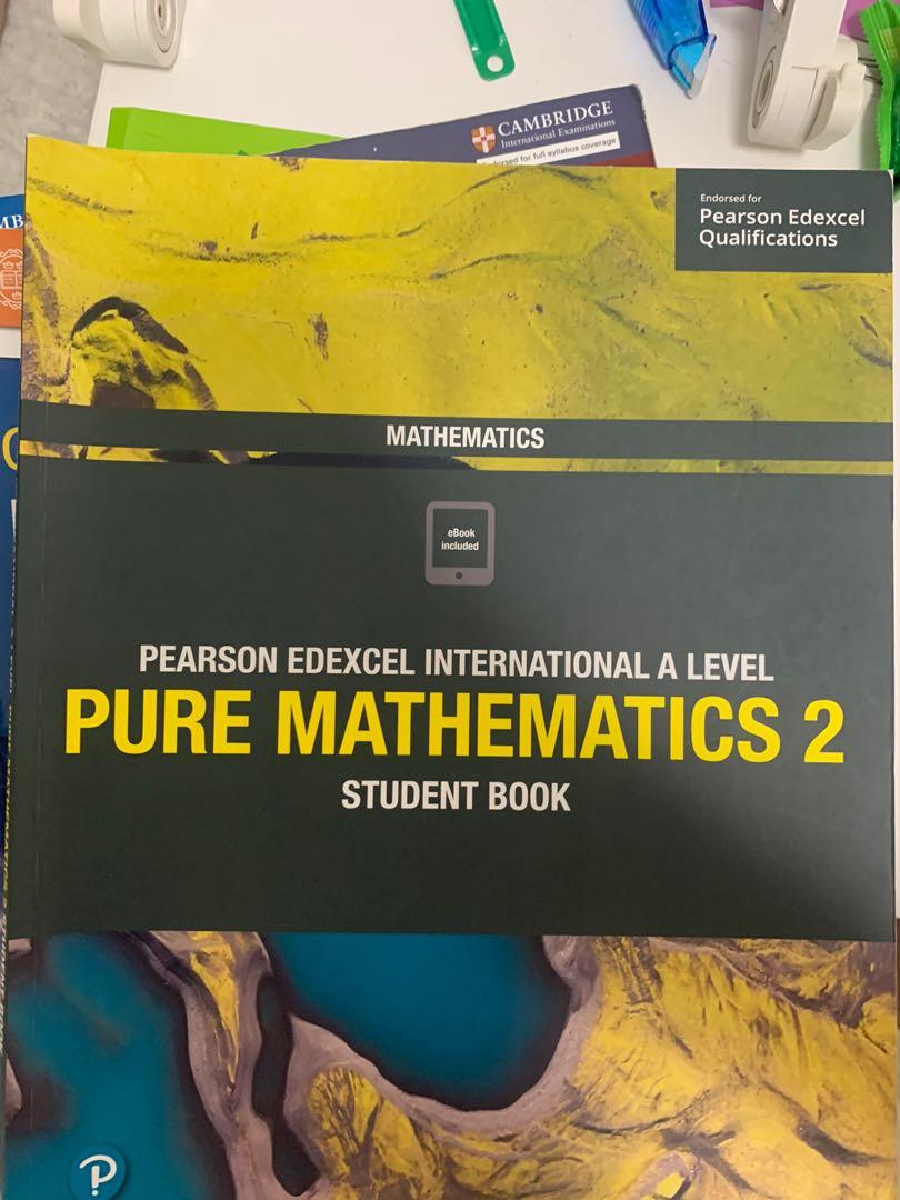 Pearson AS/A Level Mathematics Textbooks, 興趣及遊戲, 書本 & 文具, 教科書 - Carousell