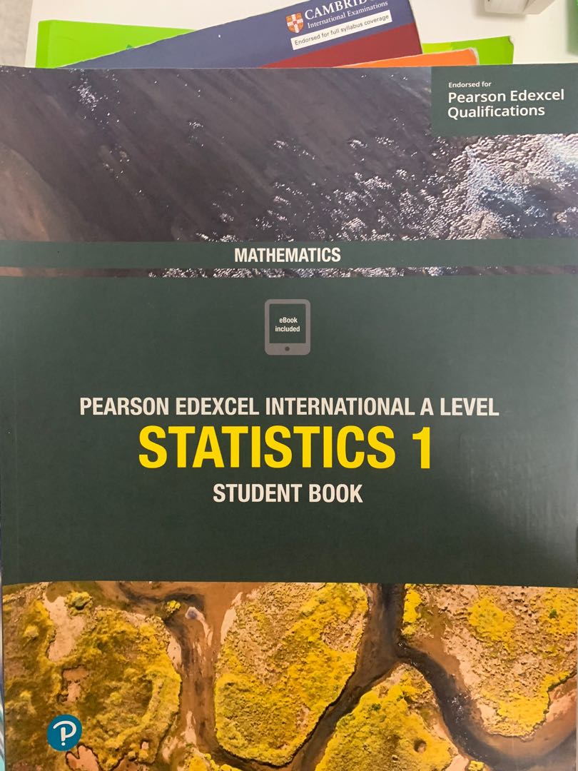 Pearson AS/A Level Mathematics Textbooks, 興趣及遊戲, 書本 & 文具, 教科書 - Carousell