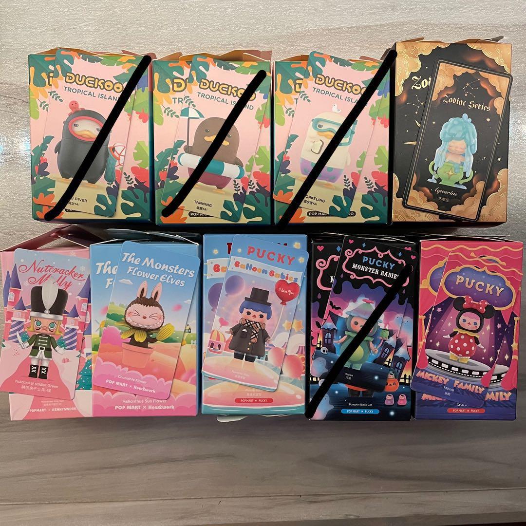 Popmart Duckoo Tropical Island / Nutcracker Molly / Dimoo Zodiac ...