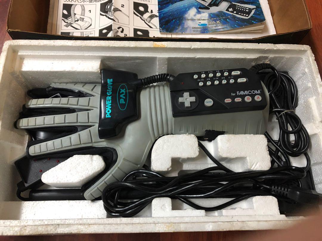 [罕有 任天堂 紅白機 磁碟機] Power Glove Controller 手套 手控 (for famicom パックス パワーグローブ コントローラー VR 遊戲 ), 電子遊戲 ...