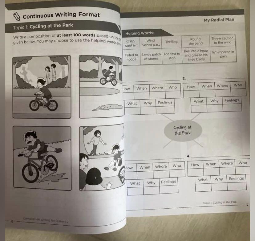 Primary 2 composition writing (Liza Tay Mei Ling), Hobbies & Toys ...