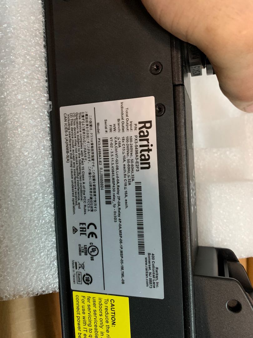 Raritan-Server Rack Network PDU, 電腦＆科技, 電腦周邊及配件, Wifi及上網相關產品 - Carousell