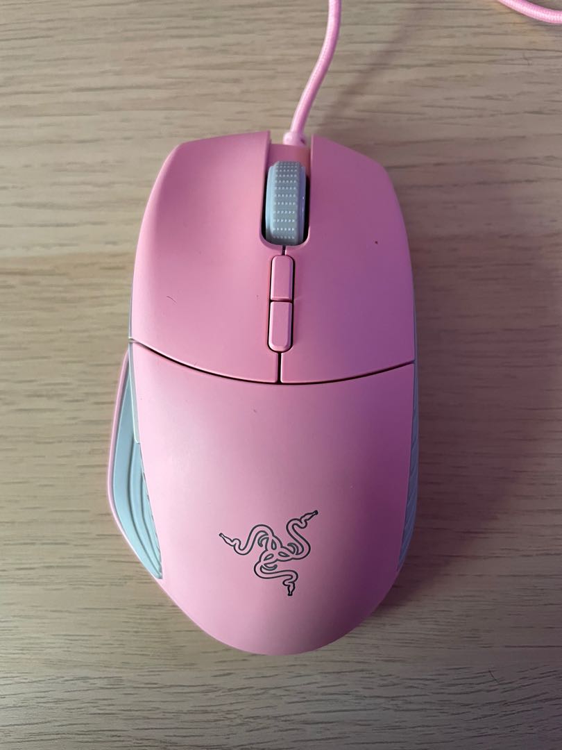 Razer Basilisk Quartz Pink Wired Mouse, Computers & Tech, Parts ...
