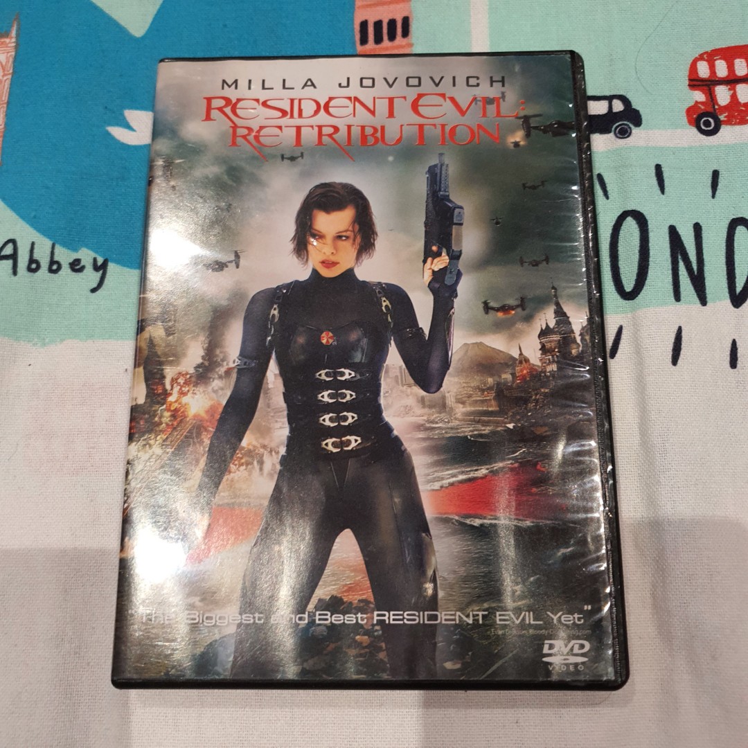 Resident Evil - Retribution, Hobbies & Toys, Music & Media, CDs & DVDs ...